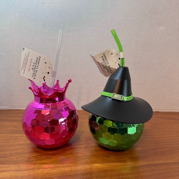 Target | Dining | 224 Target Bullseye Straw Disco Ball Cup Wicked Witch ...